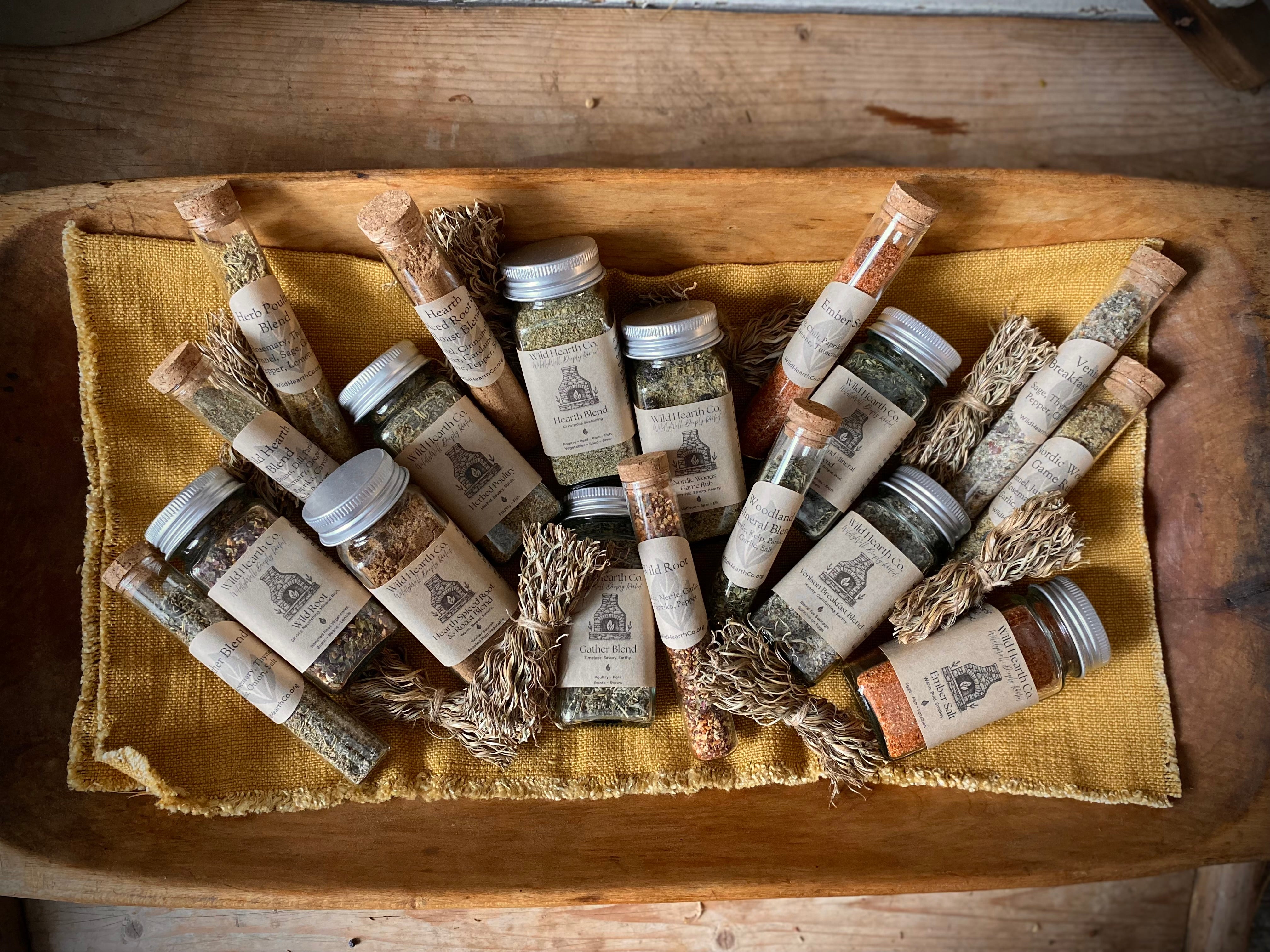 Kitchen Herbs and Spices – Wild Hearth Co.